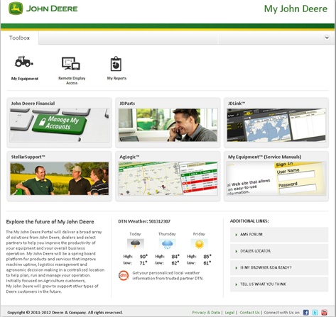 Deere Adds To MyJohnDeere Operations Center - Global Ag Tech Initiative